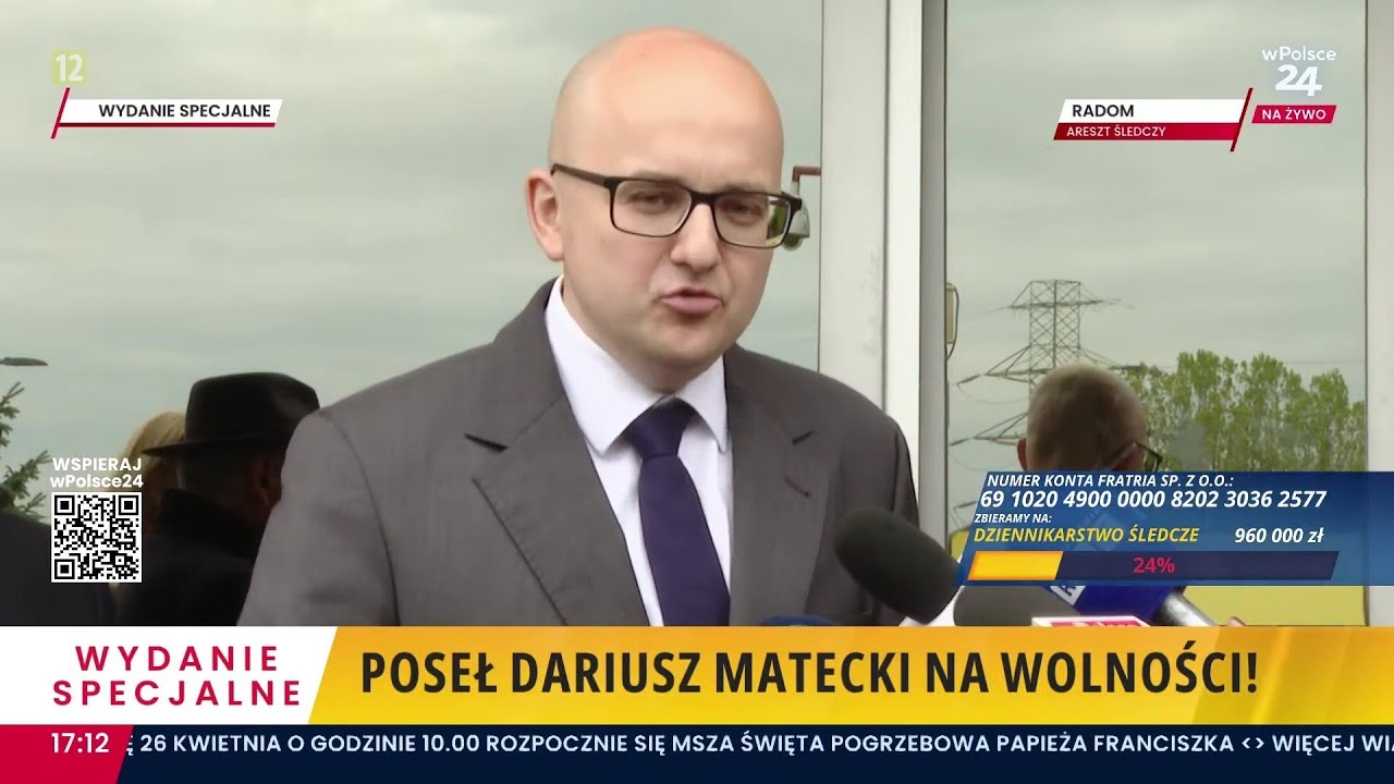 DARIUSZ MATECKI NA WOLNOŚCI: BYŁEM WIĘŹNIEM POLITYCZNYM - CDA